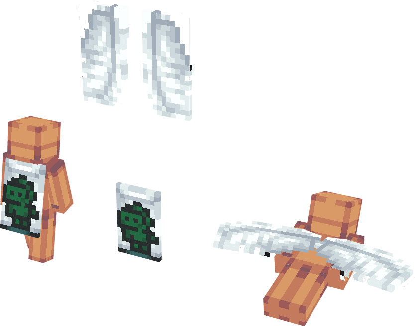 Jerry Cape for @Panda_Tyger Minecraft Mob Skin