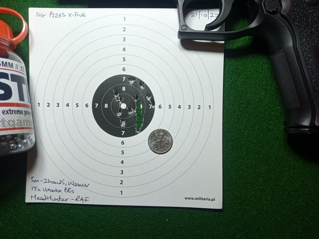 SIG P226s target close up — Postimages