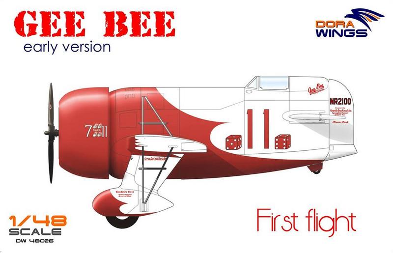 1/48 - Granville Brothers Aircraft Gee Bee R-1 & R-2 by Dora Wings & A&A Models - released - new ...