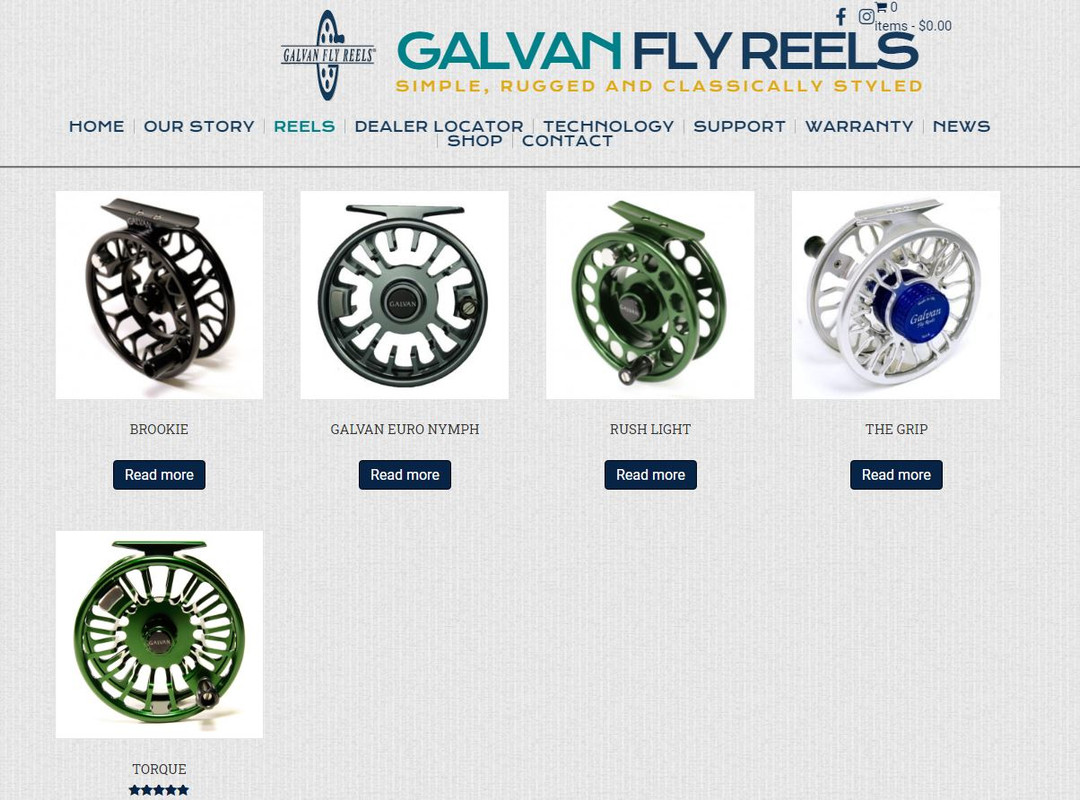 Galvan fly reels — Postimages