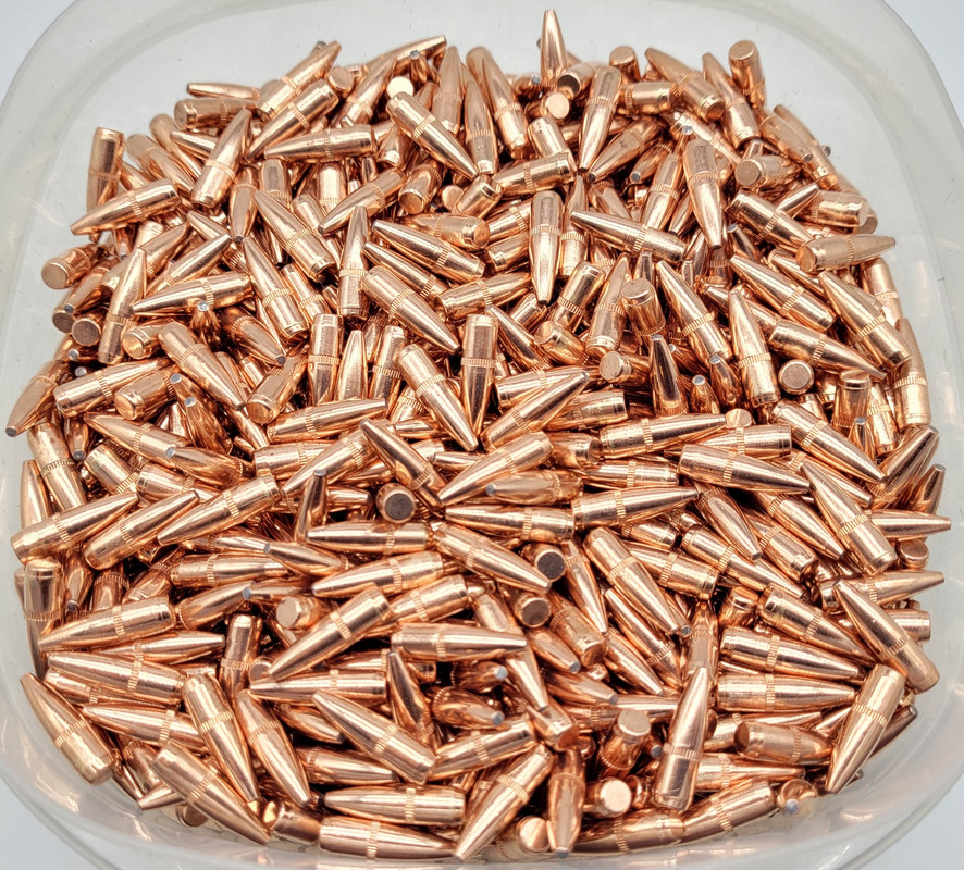 500ct Federal Fusion 62gr .224 22 Cal Bonded - Reloading Bullets at ...