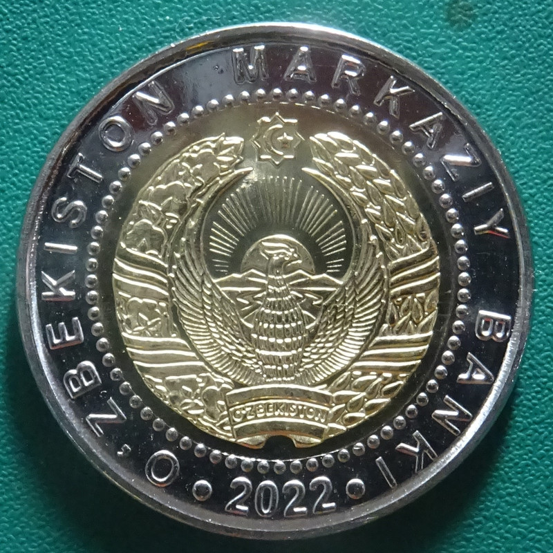 1000 Som. Uzbekistán (2022)
