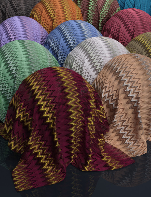 Zig Zag Shaders (Re-up.) 2025 - Free Daz 3D Models