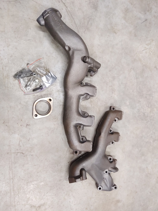 428 PI balance B7 dated, 428 CJ new exhaust manifold, 428 A2 balancer ...