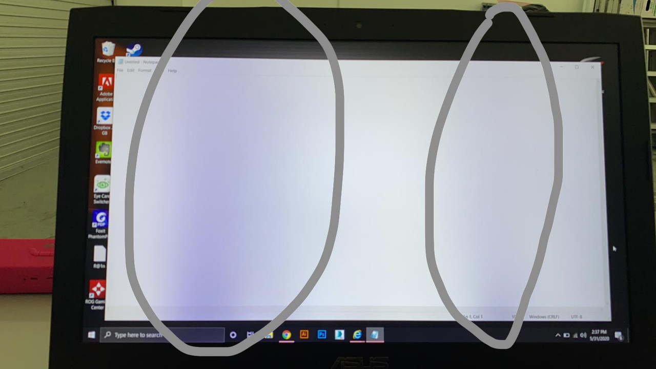 Bought a 2nd hand laptop with burn screen | HardwareZone Forums