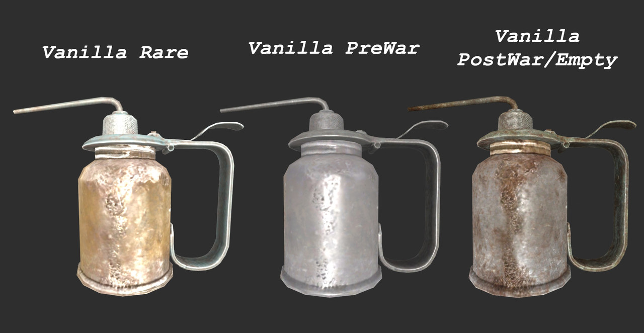 HFs - Oil Cans All-in-One - remodel at Fallout 4 Nexus - Mods and community