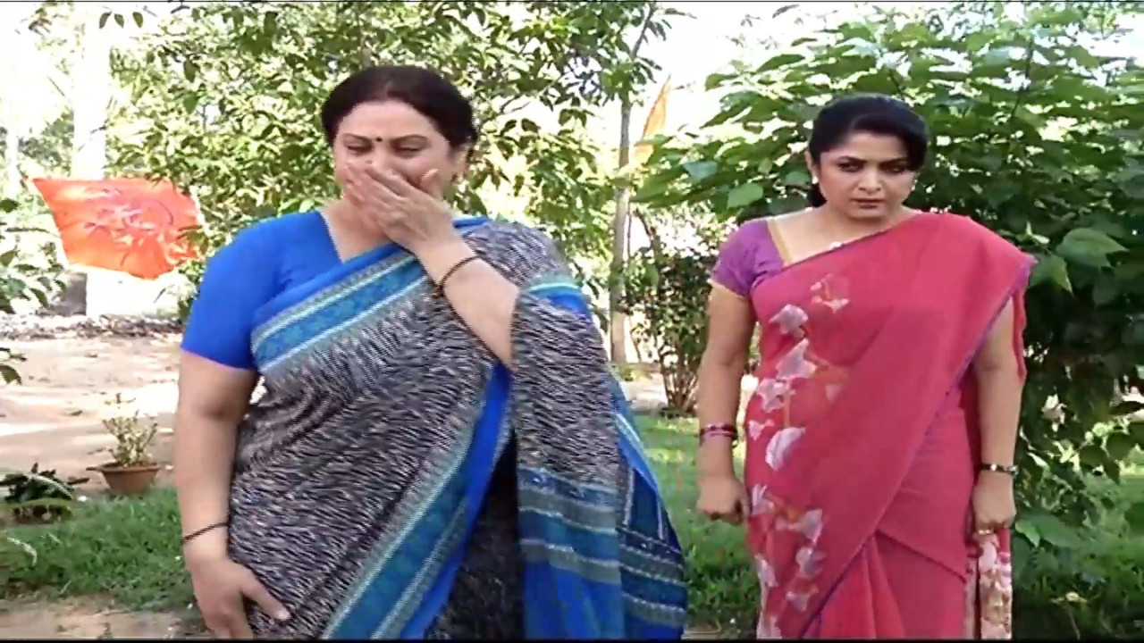 Matured Geetha and young Ramya Krishna Huge Breasts, Navel and Ass in ...