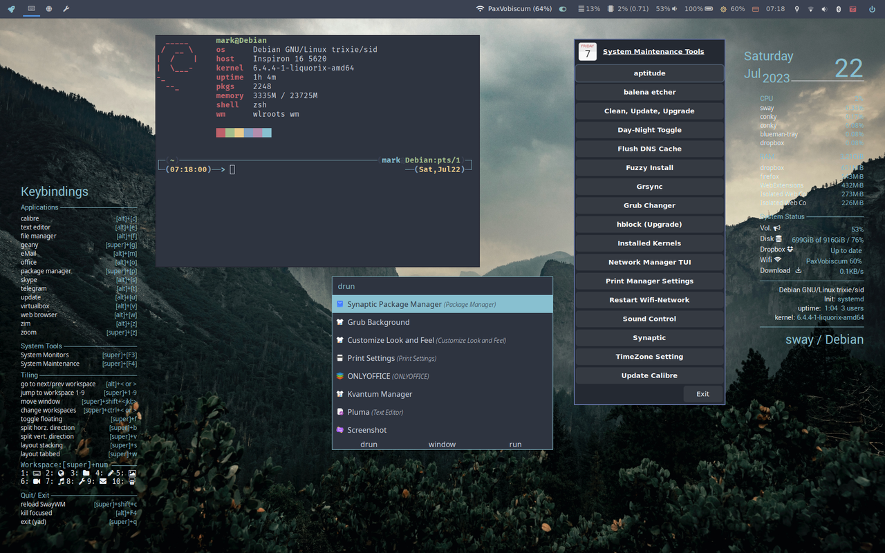 Thank you EOS -- SwayWM on Debian (tutorial) - All WMs - EndeavourOS