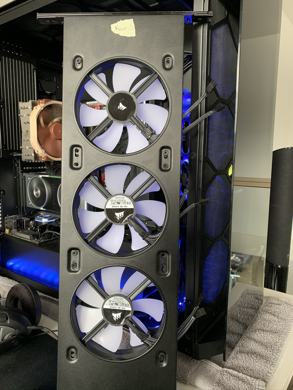 Corsair 1000D build/log with vertical GPU mount - System Builds ...