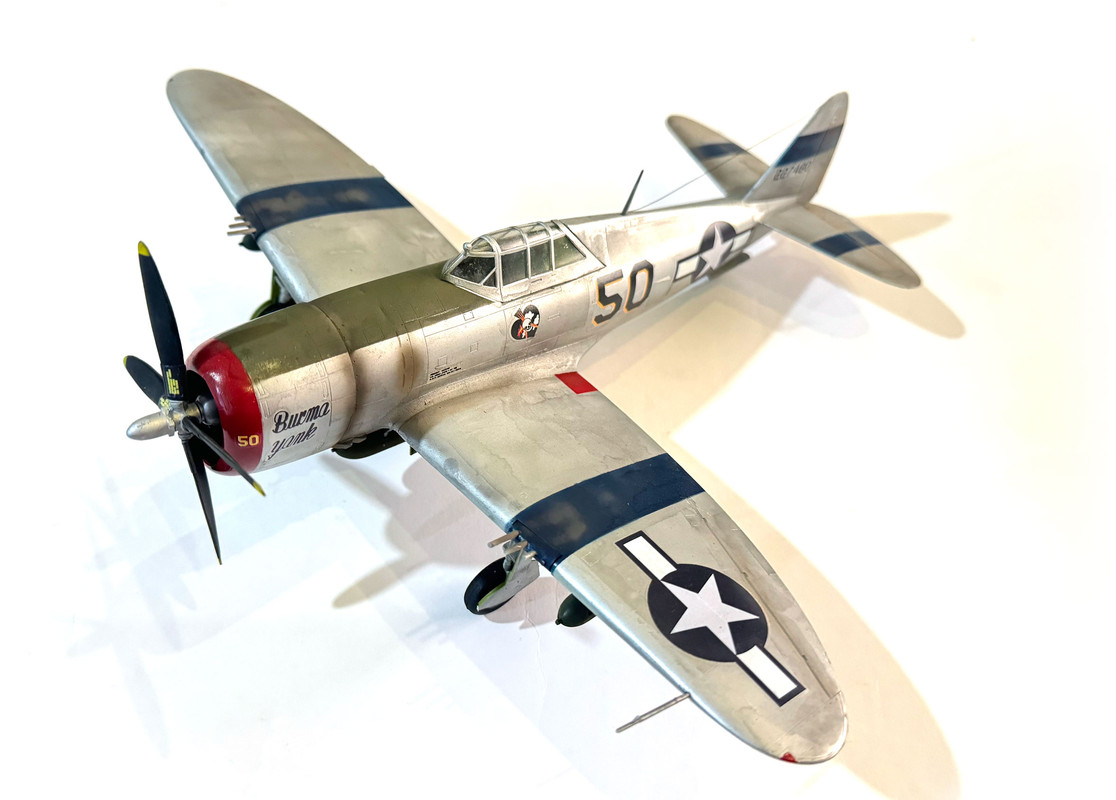 Old Arii P-47 1/48 Burma Yank - Ready for Inspection - Aircraft ...