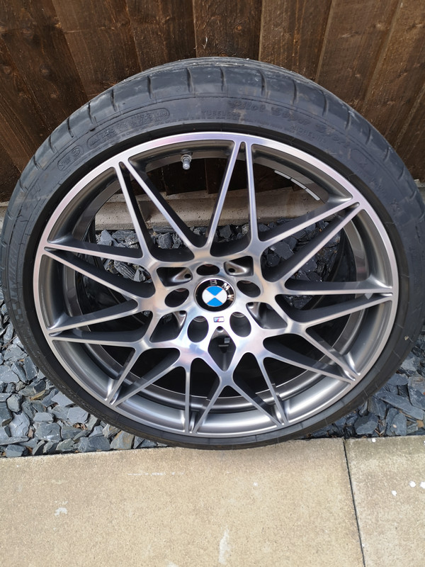 F8x 20" Competition 666 wheels and tyres (polished/gunmetal) - PRISTINE ...