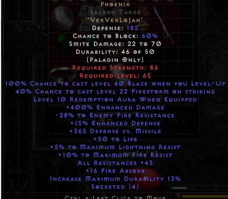 Iso Couple O Pvp Pally Stuff - Topic - d2jsp