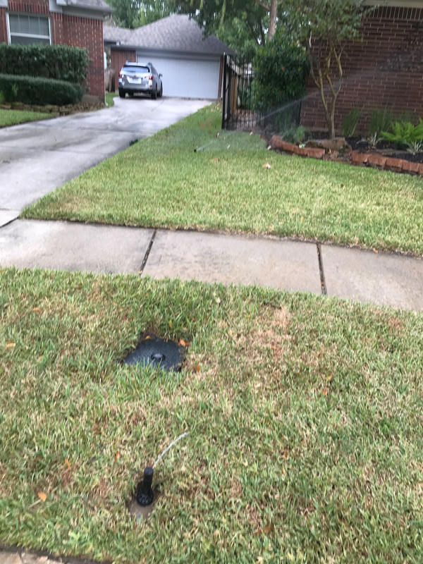 Possible cause for bad sprinkler spray | Lawn Care Forum