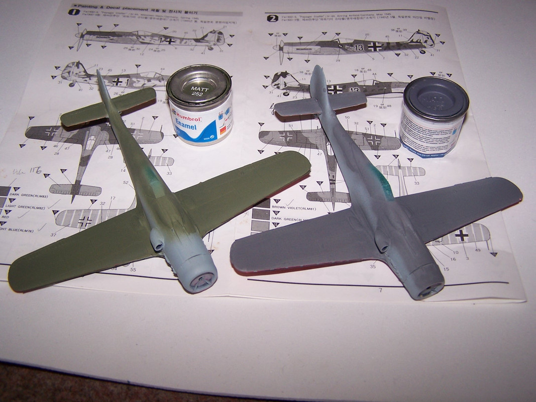 Papagei Staffel Fw190D9 - Double build. COMPLETED - Interceptors GB ...