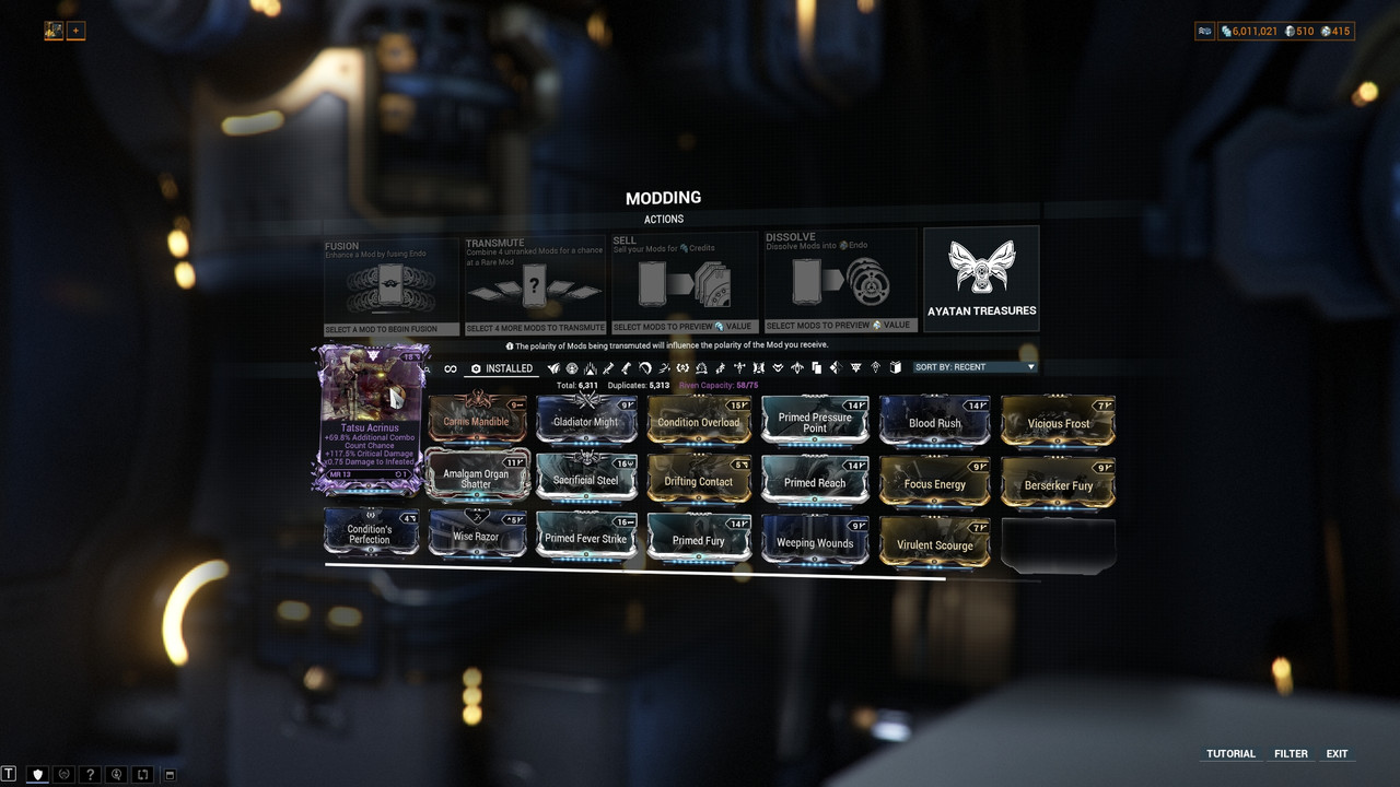 Riven Stats change - General - Warframe Forums