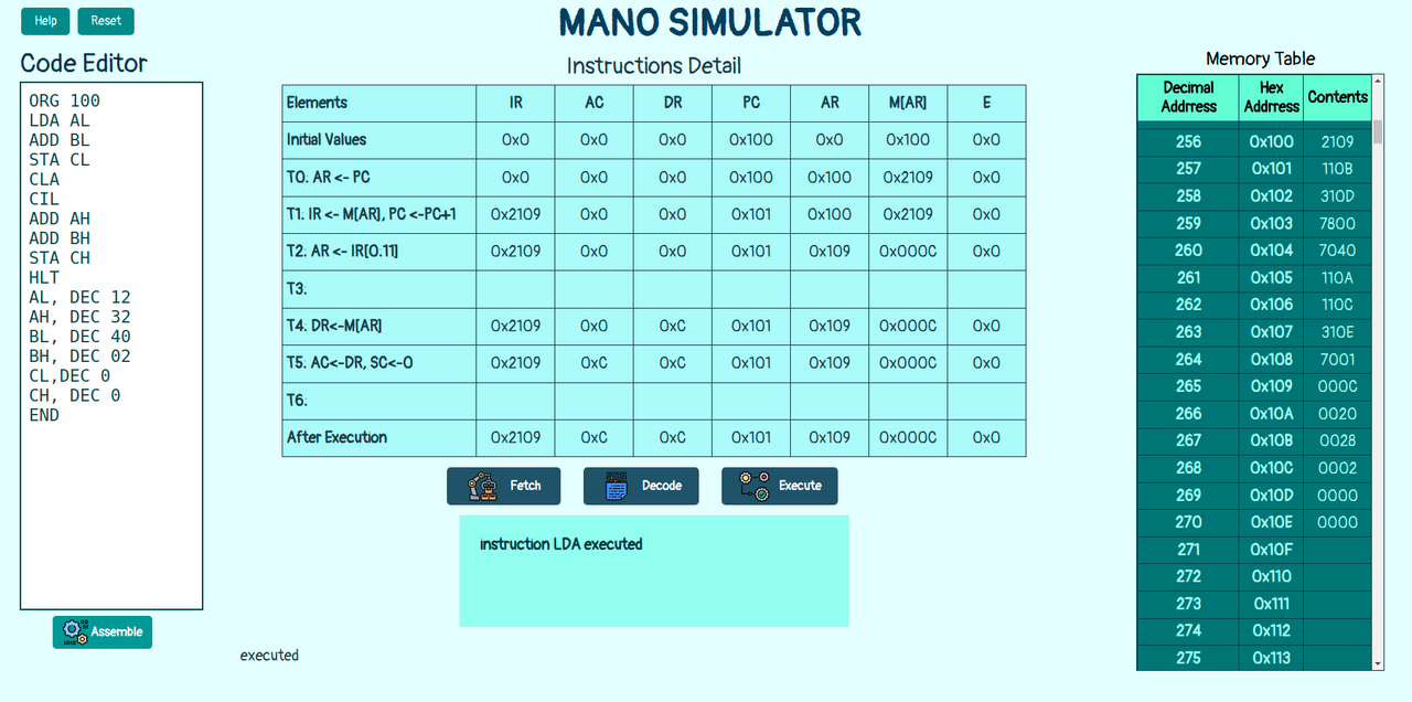 GitHub - hadis98/Mano-simulator: a basic computer in mano architecture ...