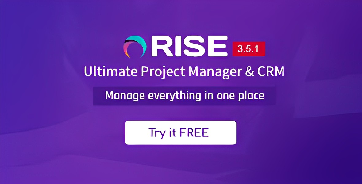 RISE – Ultimate Project Manager PHP Script – Bliter GPL RISE – Ultimate Project Manager PHP Script – Bliter GPL