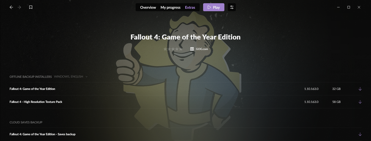 GoG offline installation files - General Discussion - AFK Mods