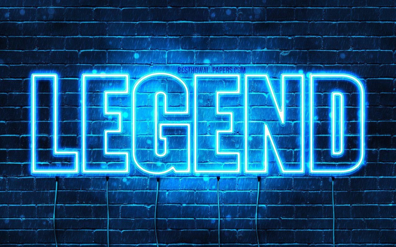 legend 4k wallpapers with names horizontal text legend name (1 ...