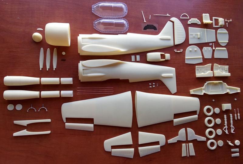 1/32 - Lavochkin La-9 "Fritz" & La-11 "Fang" resin kits by LEMkits - La ...