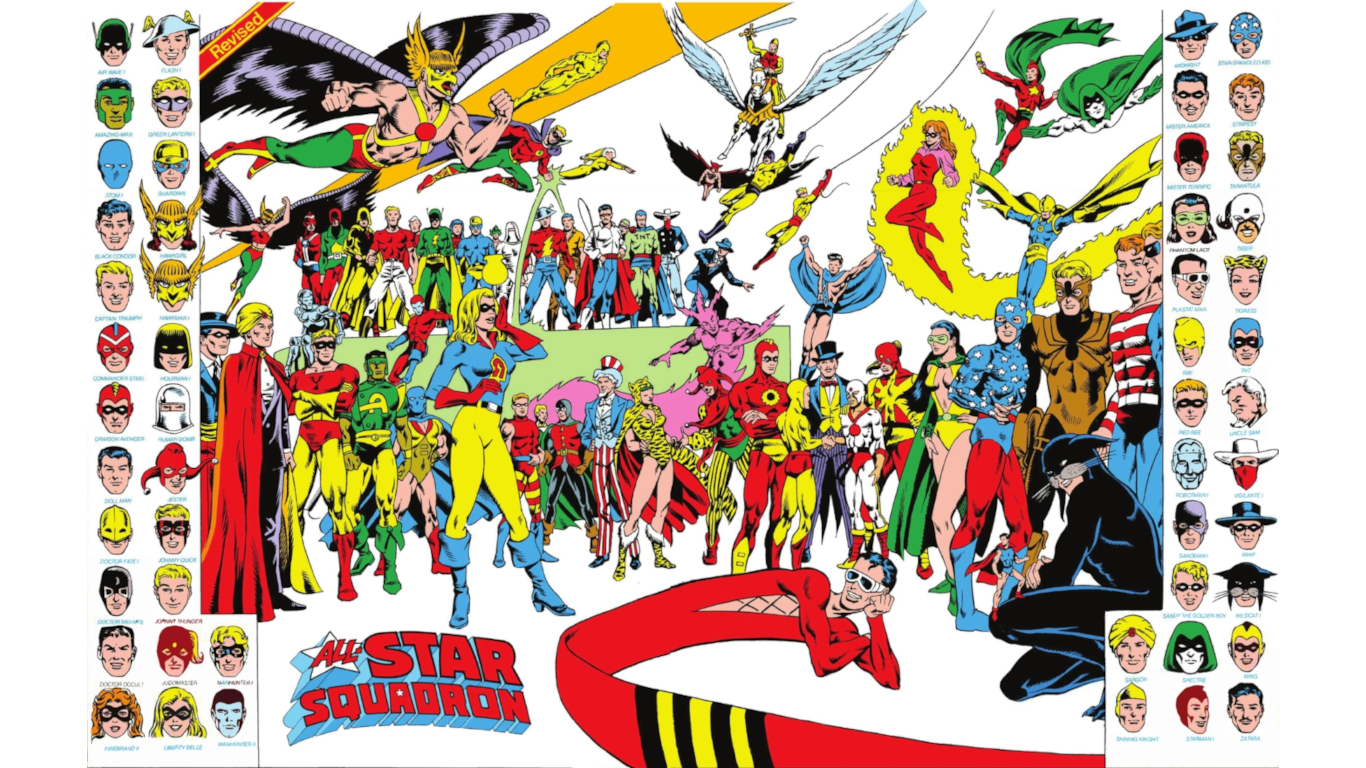 All Star Squadron — Postimages