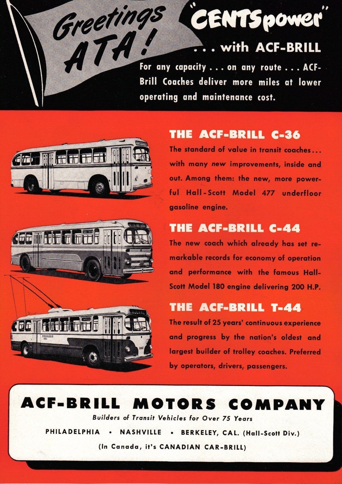 ACF Brill '48 Cents Power 4 — Postimages