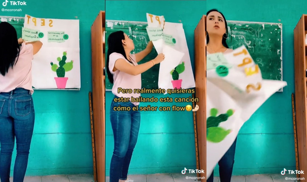 Maestra se hace viral por ser muy guapa y es la tendencia en TikTok - Imperio Noticias