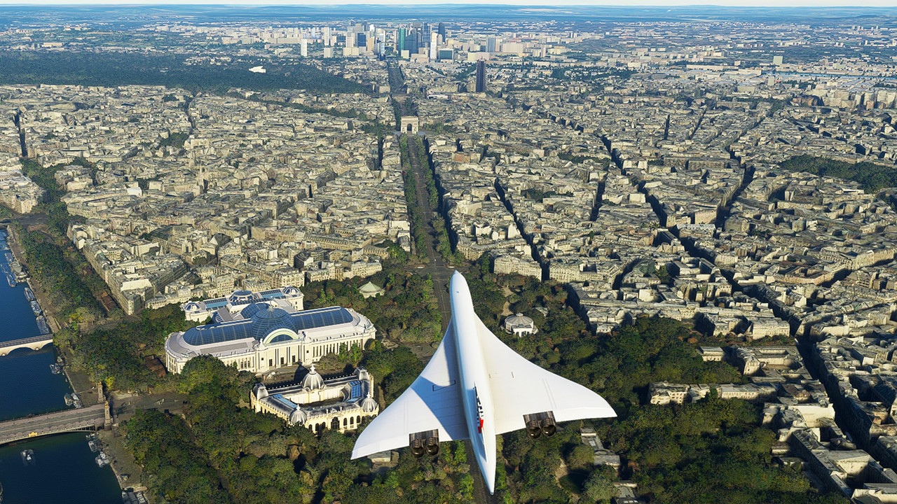 Concorde-views over the City of Paris - Community Screenshots - Orbx ...