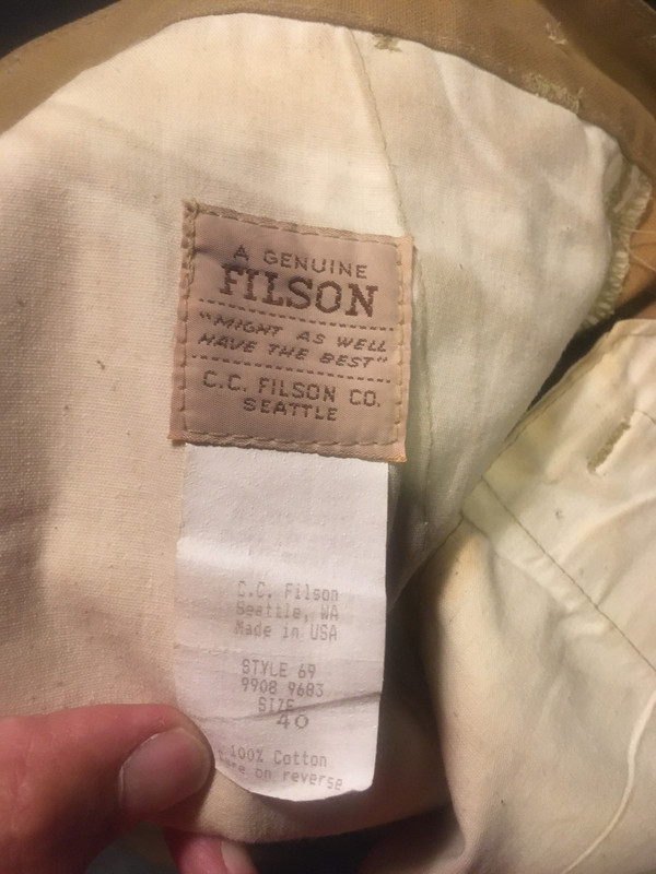 Filson 69 Tag — Postimages