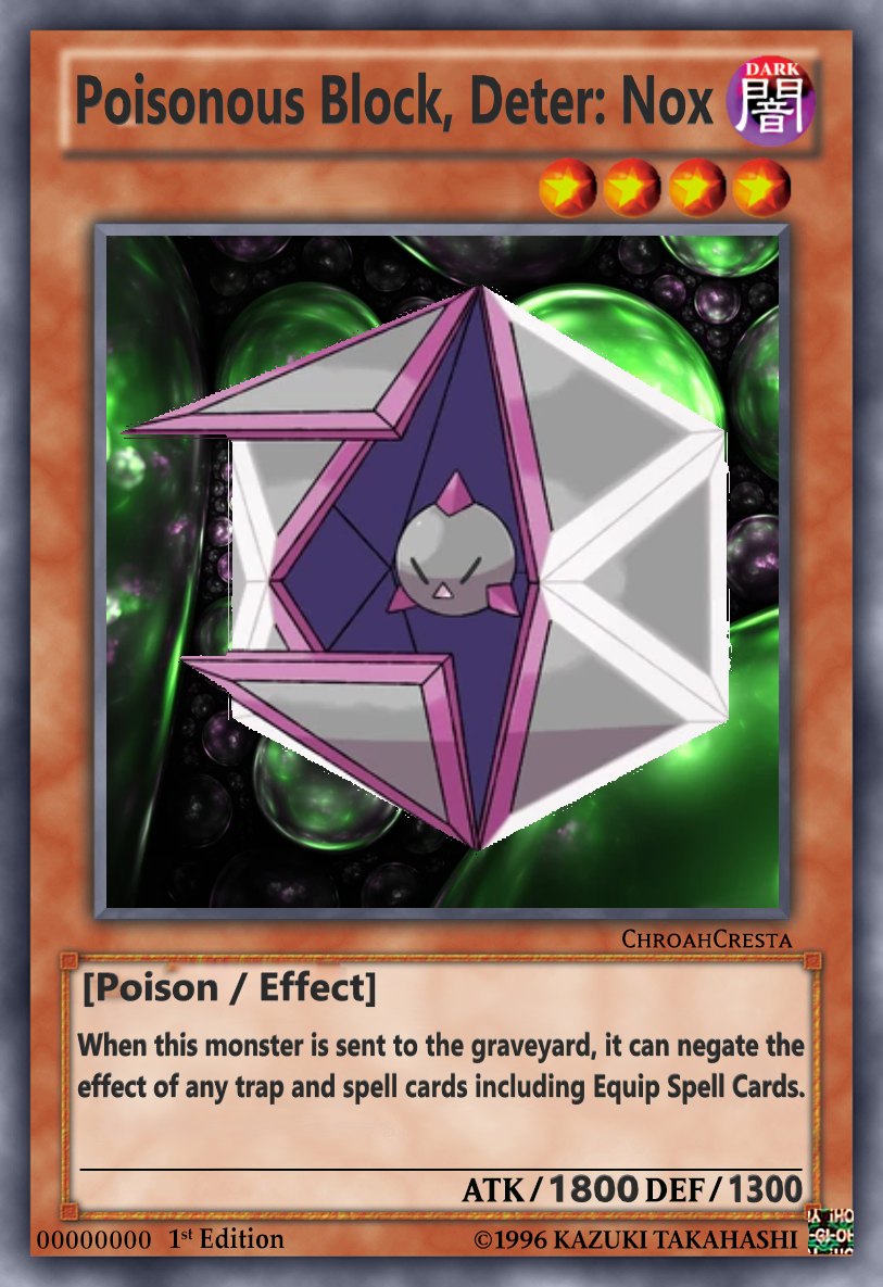 Poisonous Block Deter Nox — Postimages