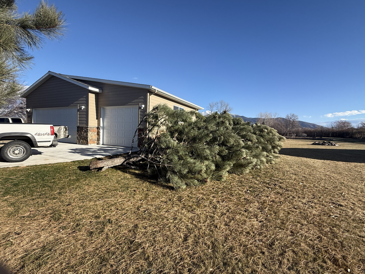 High Wind Damage - 24hourcampfire