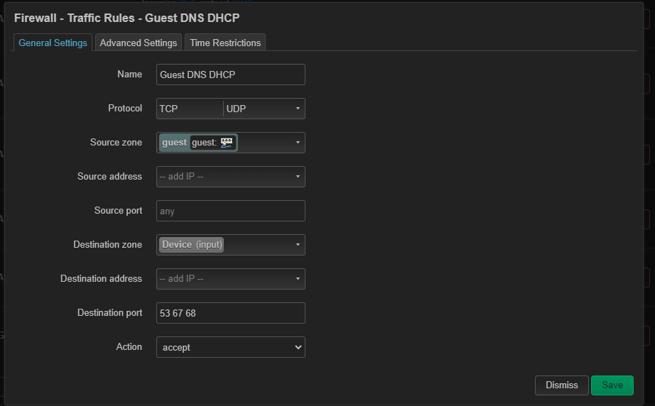 Add Guest Wifi On Openwrt Via Lan Port Connection Network And Wireless Configuration Openwrt