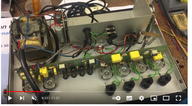 Watkins Copicat Tape echo servicing &mods