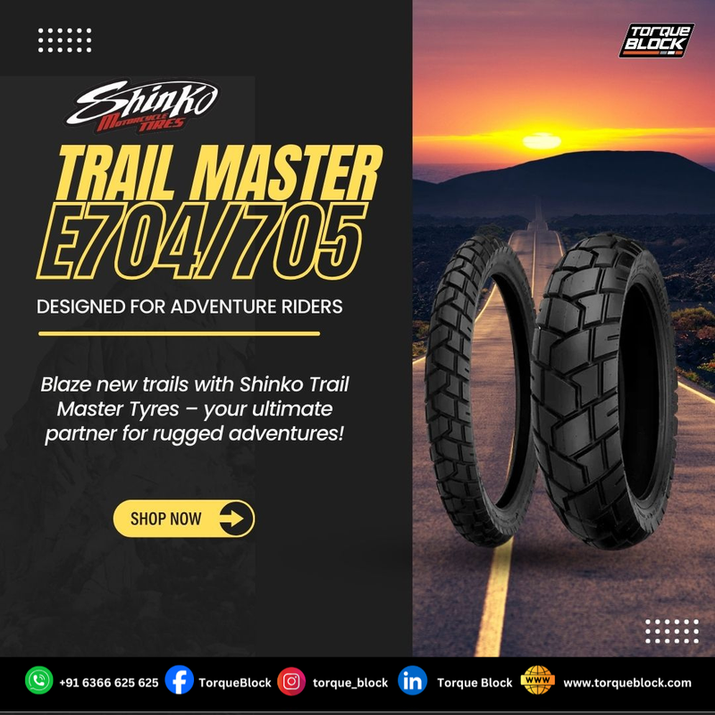Order Shinko Trail Master E705 130/80-17 | Torque Block