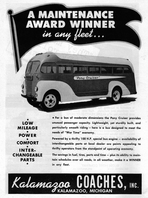 Kalamazoo Pony Cruiser '42 Maintenance Award Winner — Postimages