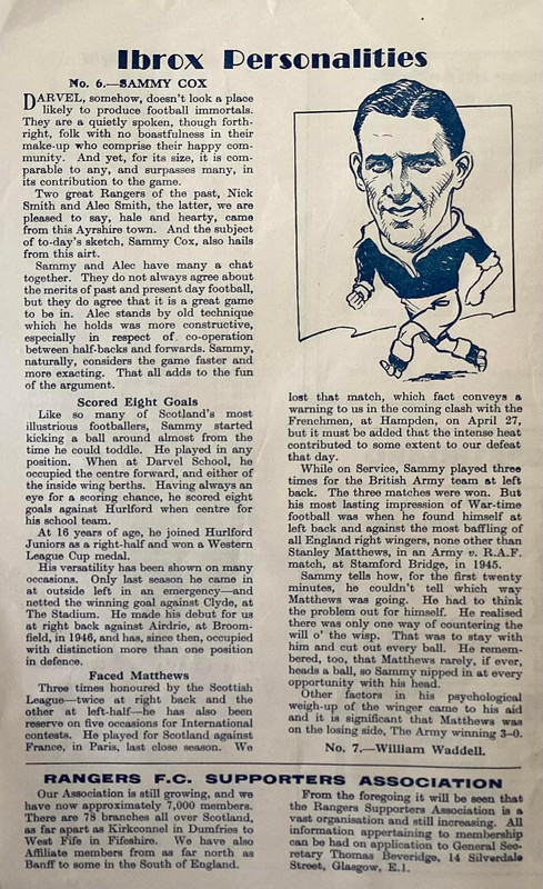 Sammy Cox article | FollowFollow.com