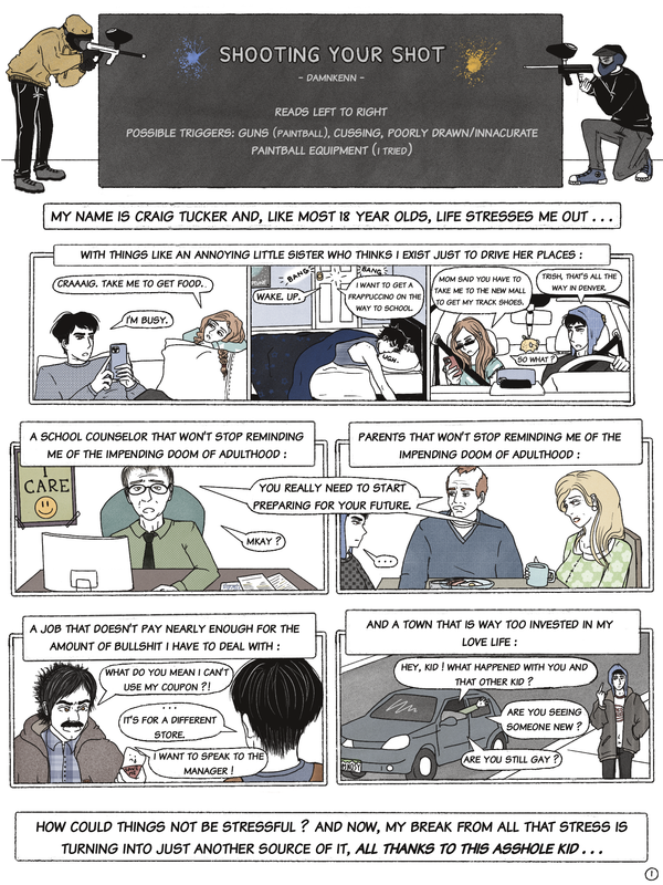 Shooting Your Shot - comic - Chapter 1 - damnkenn - South Park [Archive ...