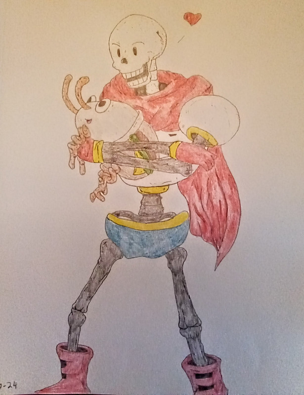 Papyrus Fanart for Chance WrightVA - Dragon_MoonX - Undertale (Video ...