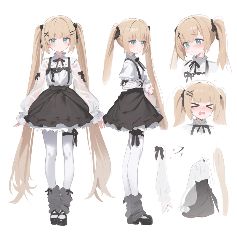 1girl mikozin NDGD ohlia kobayashi ritz reoen tsundere multip s ...