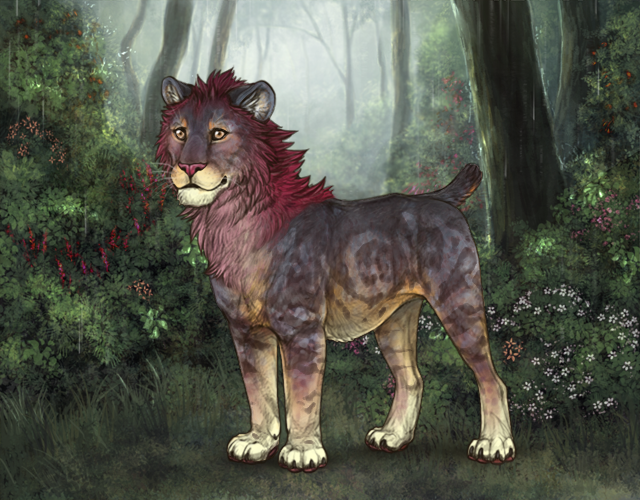 Heavenly Base Rough Ruby Incubus 11m :|: Lioden