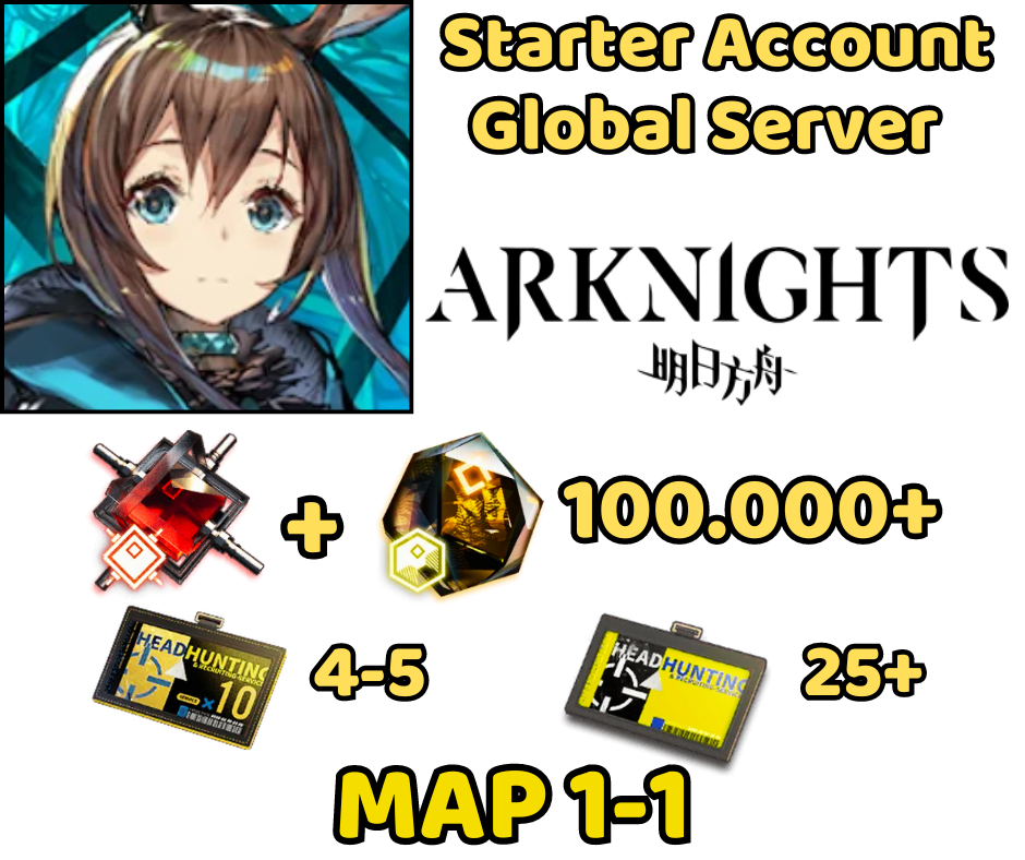 Arknight Reroll 100000+ Orundum