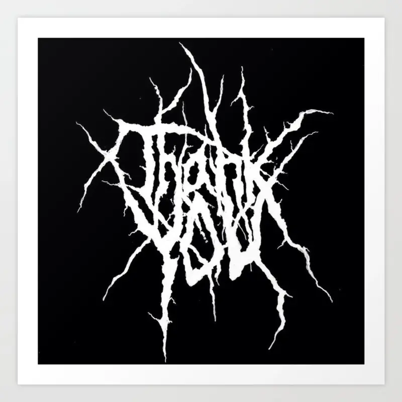 metal thank you prints — Postimages