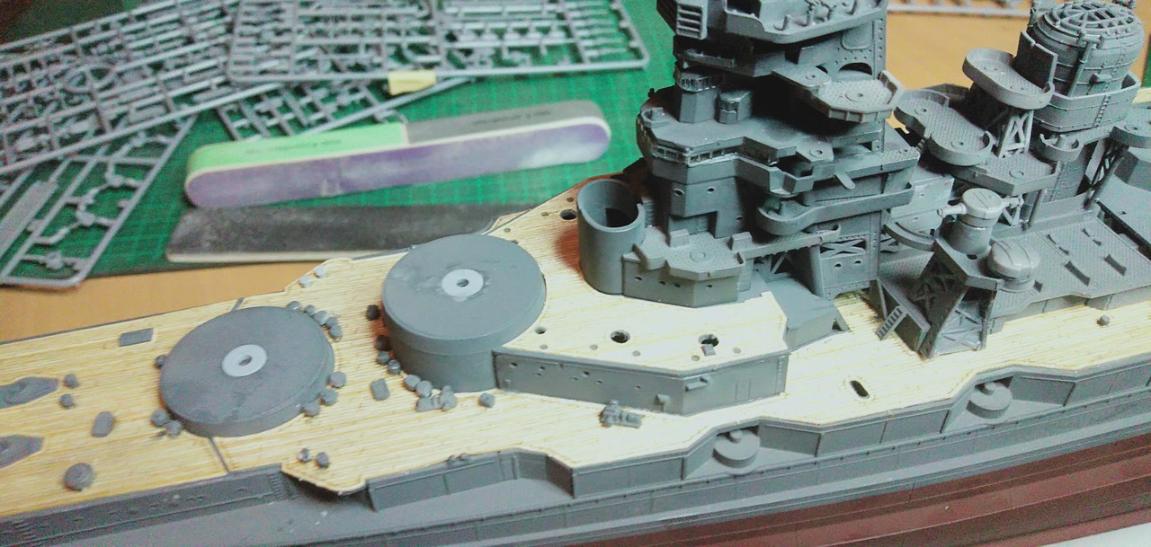 aoshima kongo 1/350 OOB - Work in Progress - Maritime - Britmodeller.com