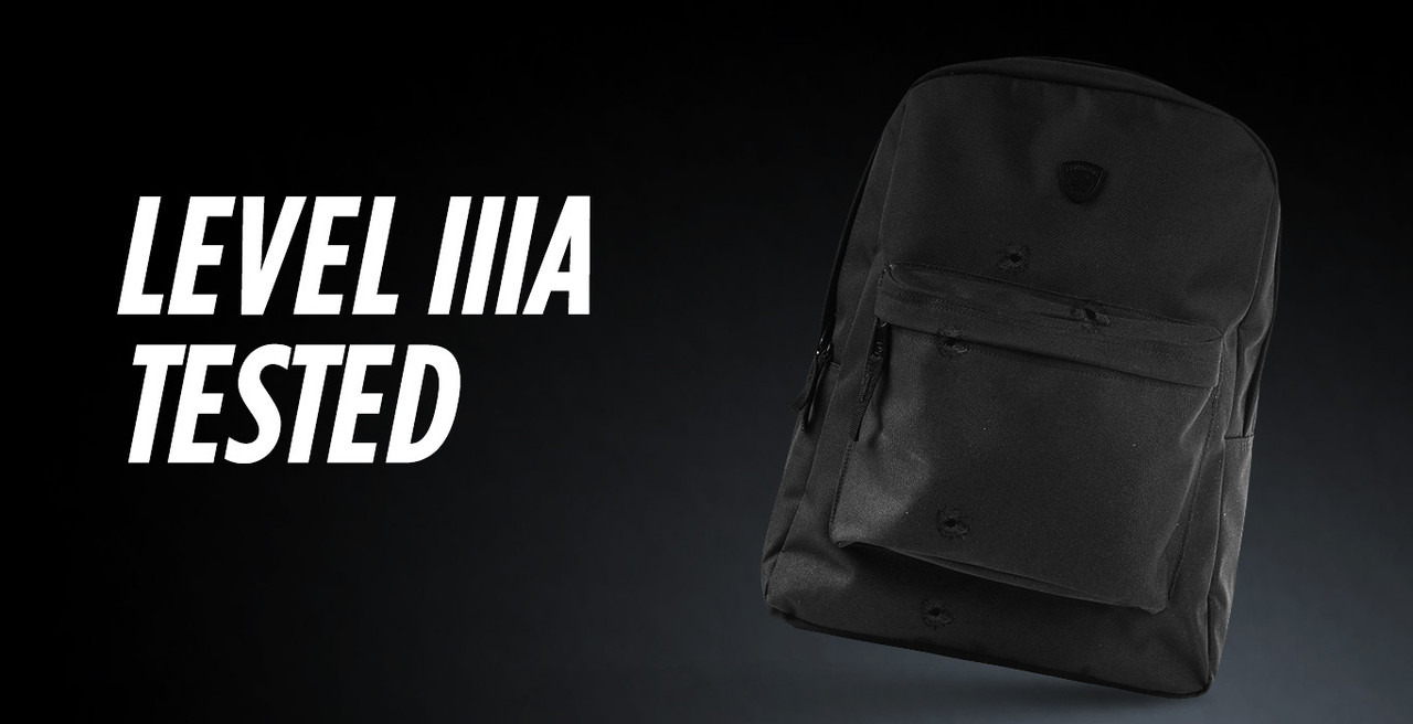 Proshield Scout - Bulletproof Backpack, Level IIIA, Youth Edition (Bla ...