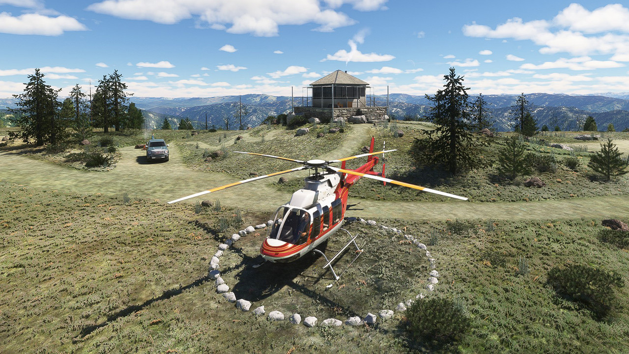 My visit to the Idaho Fire Lookouts - Community Screenshots - Orbx ...