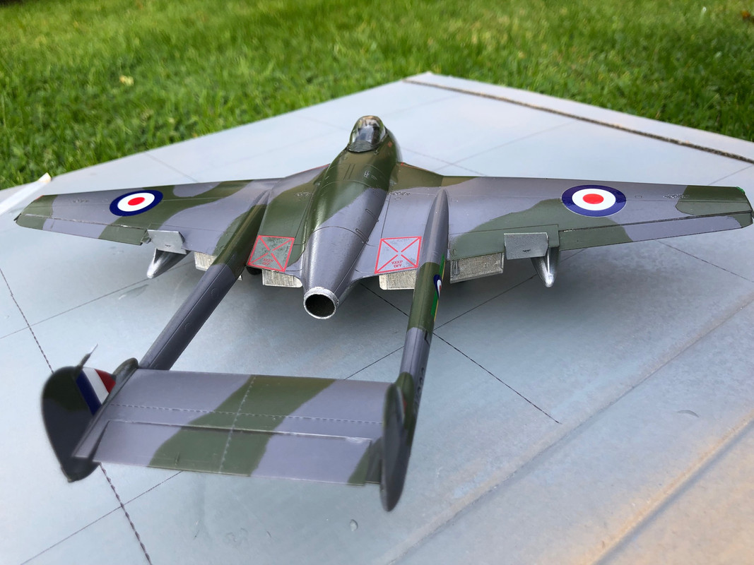 Vampire FB.5, VV632/E, No. 613 (Manchester) Sqn, RAuxAF, RAF Ringway ...