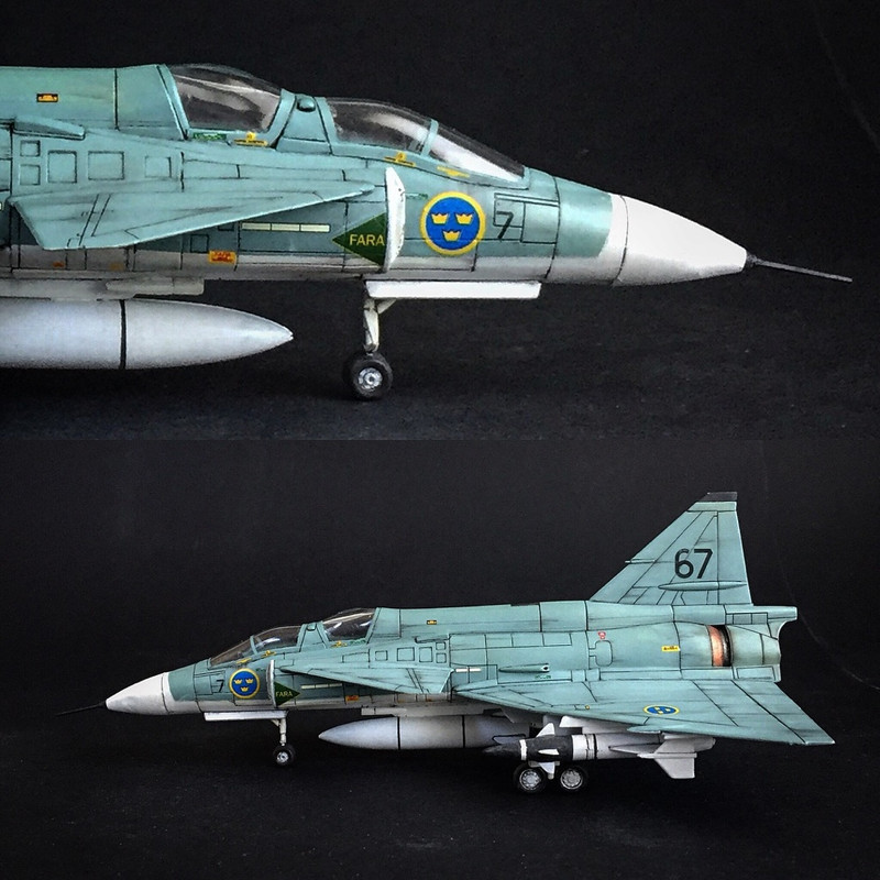 1/72 Revell Saab Viggen. - Ready for Inspection - Aircraft ...
