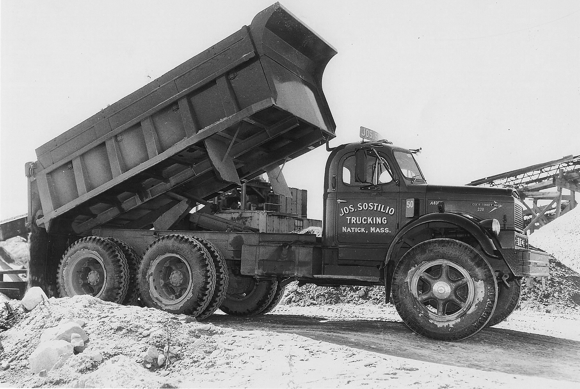 Reo '56 7c A 830 OH Jos Sostilio Trucking — Postimages