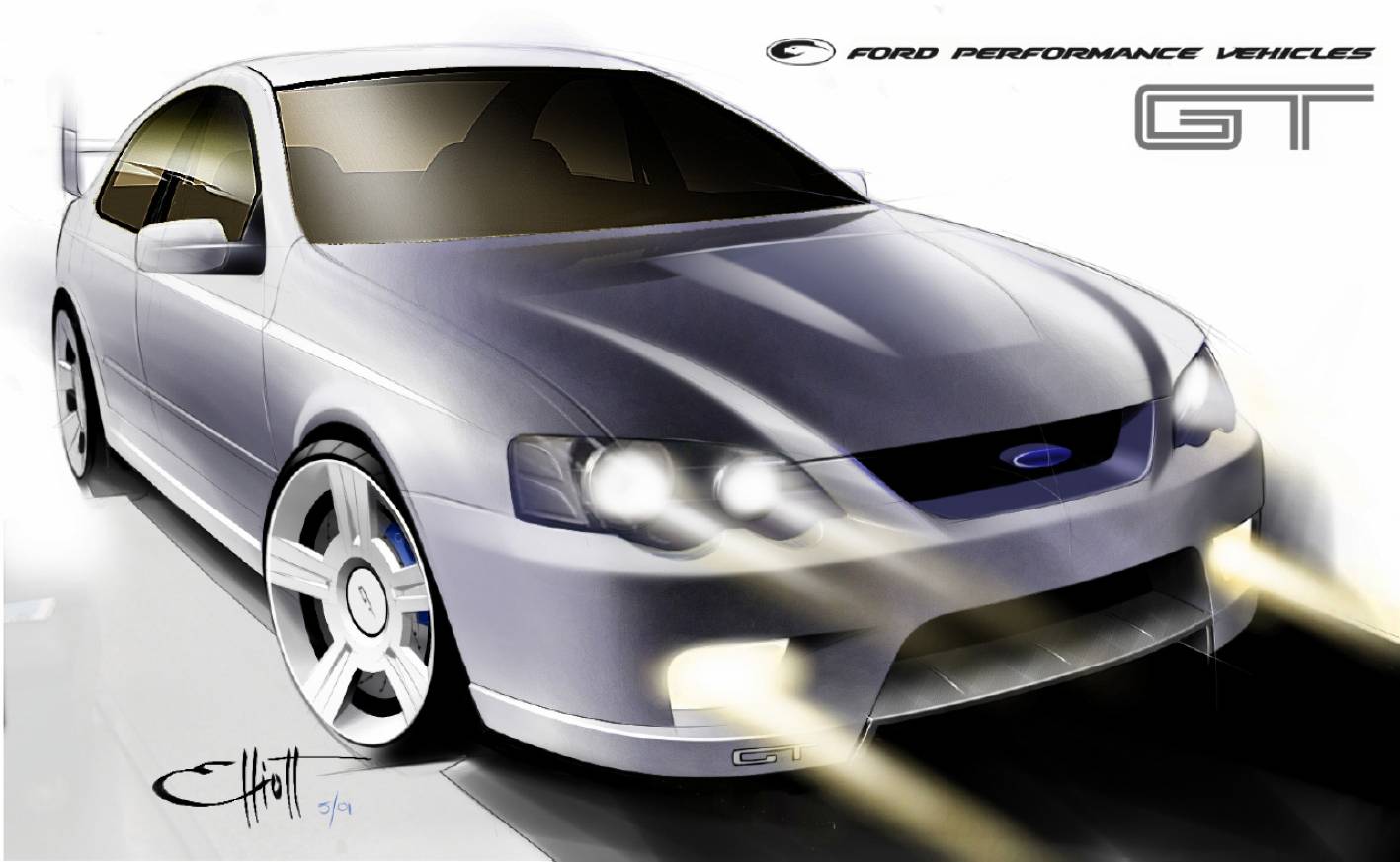 BA FPV GT RENDERING — Postimages