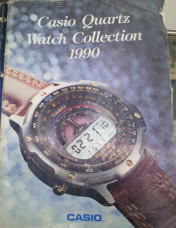 PORTADA CATÁLOGO CASIO 1990 — Postimages